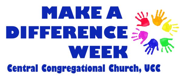 Make a Difference Week! – Central Congregational Church UCC